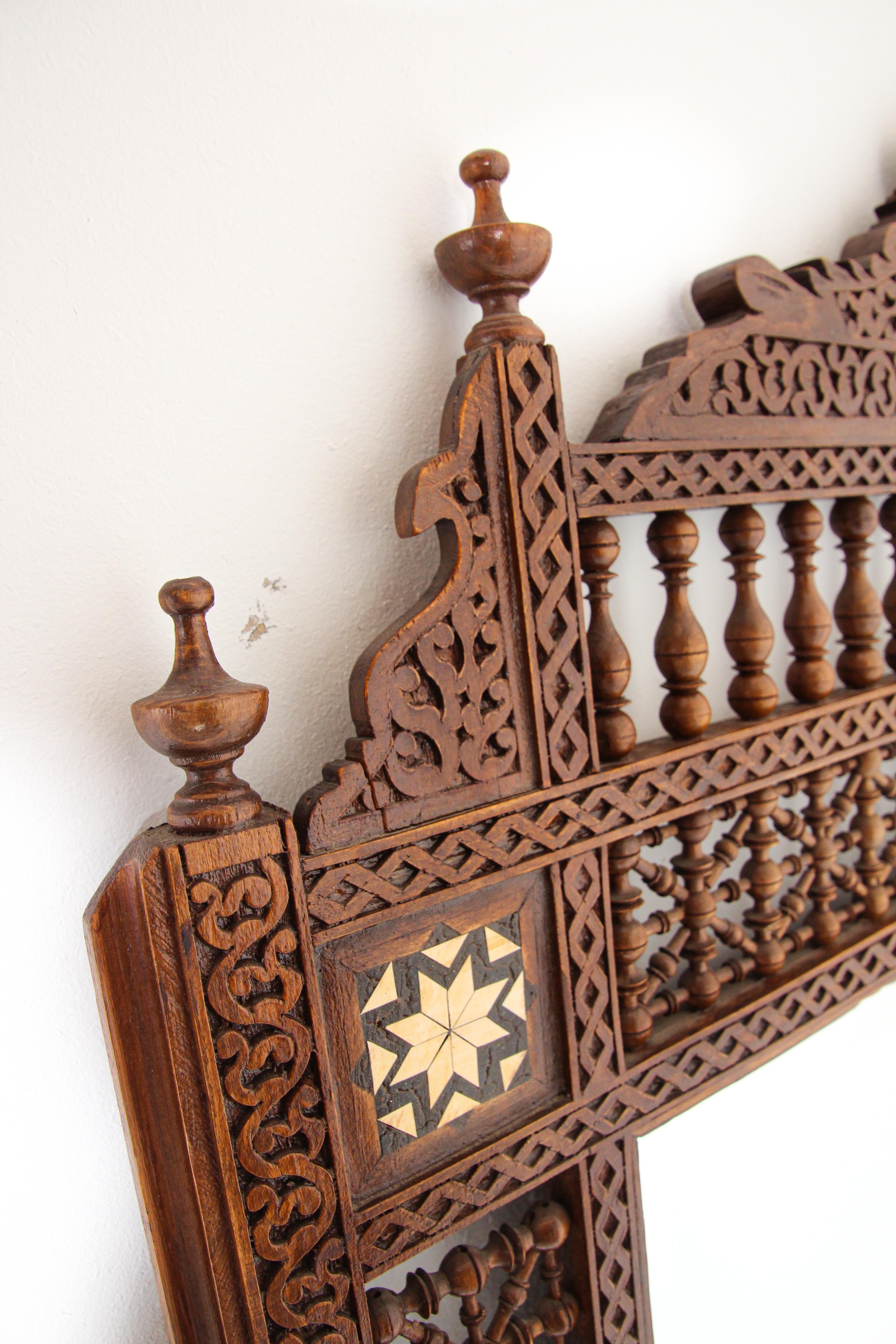 Middle Eastern Moorish Wall Mirror For Sale at 1stDibs | moorish mirror ...