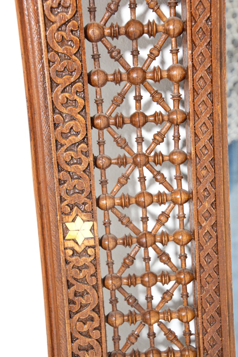 Middle Eastern Moorish Wall Mirror For Sale at 1stDibs