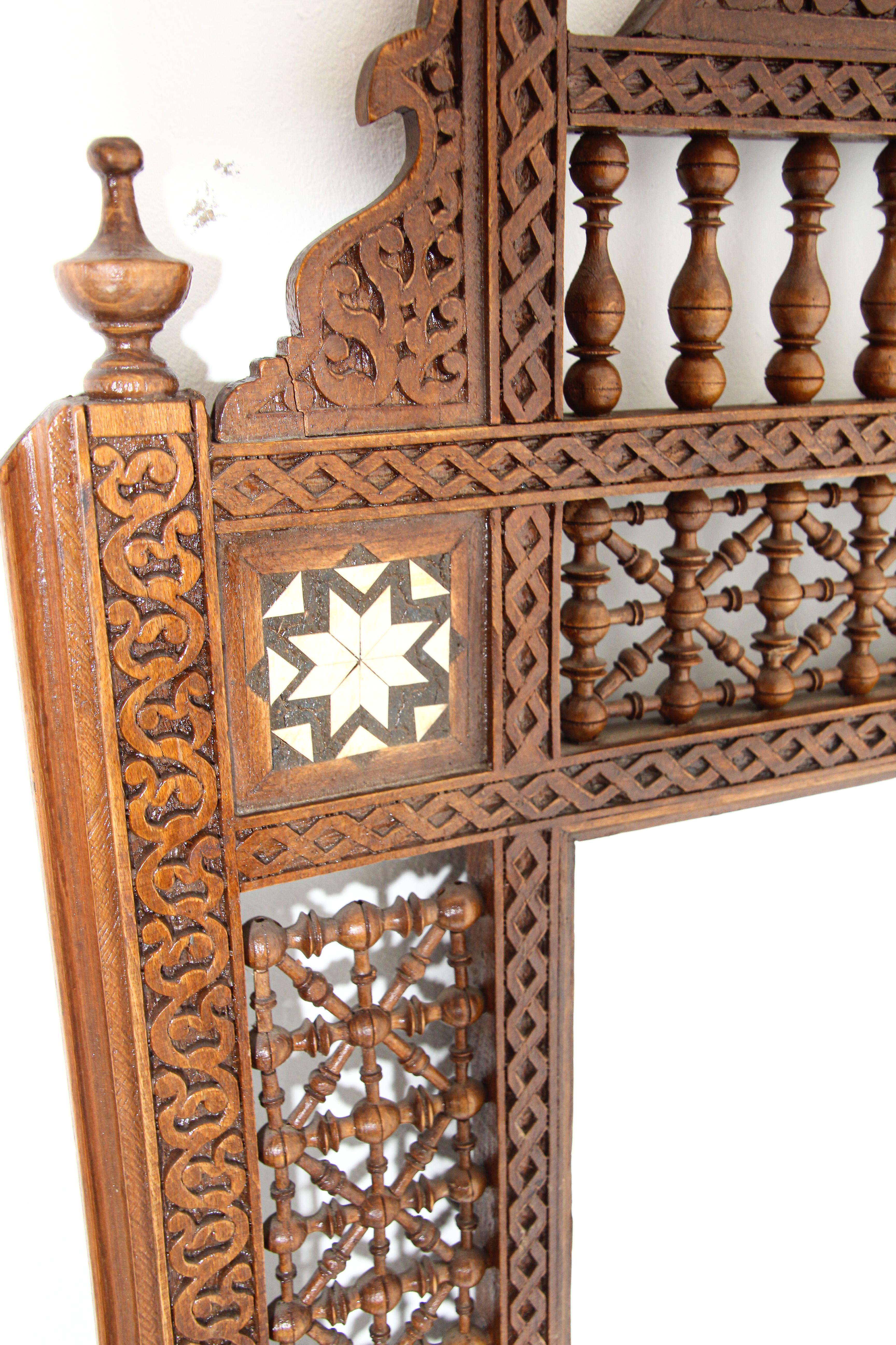 Middle Eastern Moorish Wall Mirror For Sale at 1stDibs | moorish mirror ...