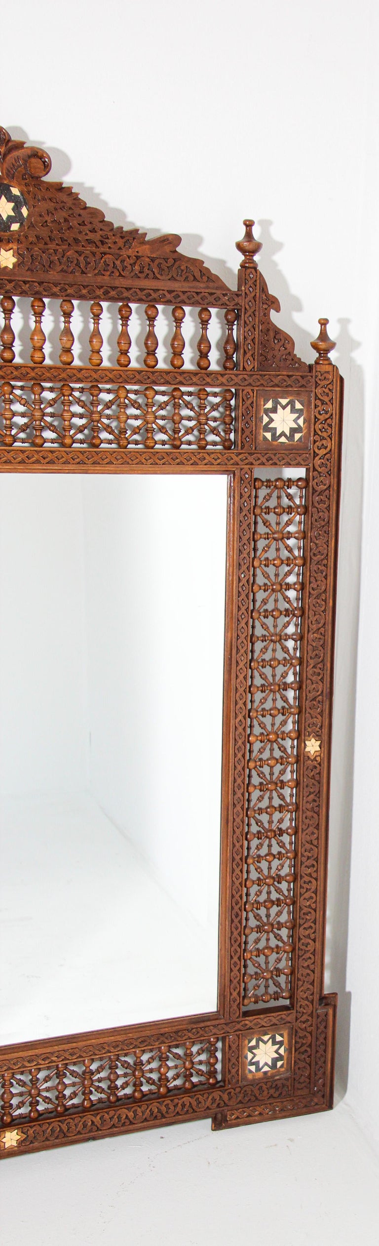 Middle Eastern Moorish Wall Mirror For Sale at 1stDibs
