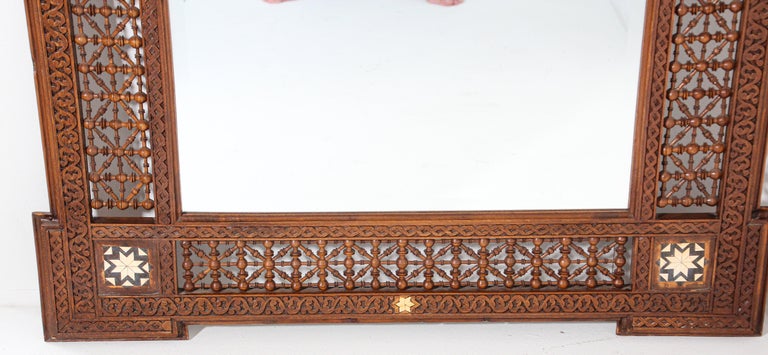 Middle Eastern Moorish Wall Mirror For Sale at 1stDibs