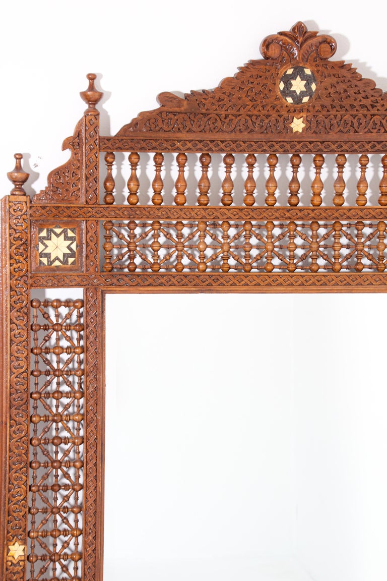 Middle Eastern Moorish Wall Mirror For Sale at 1stDibs