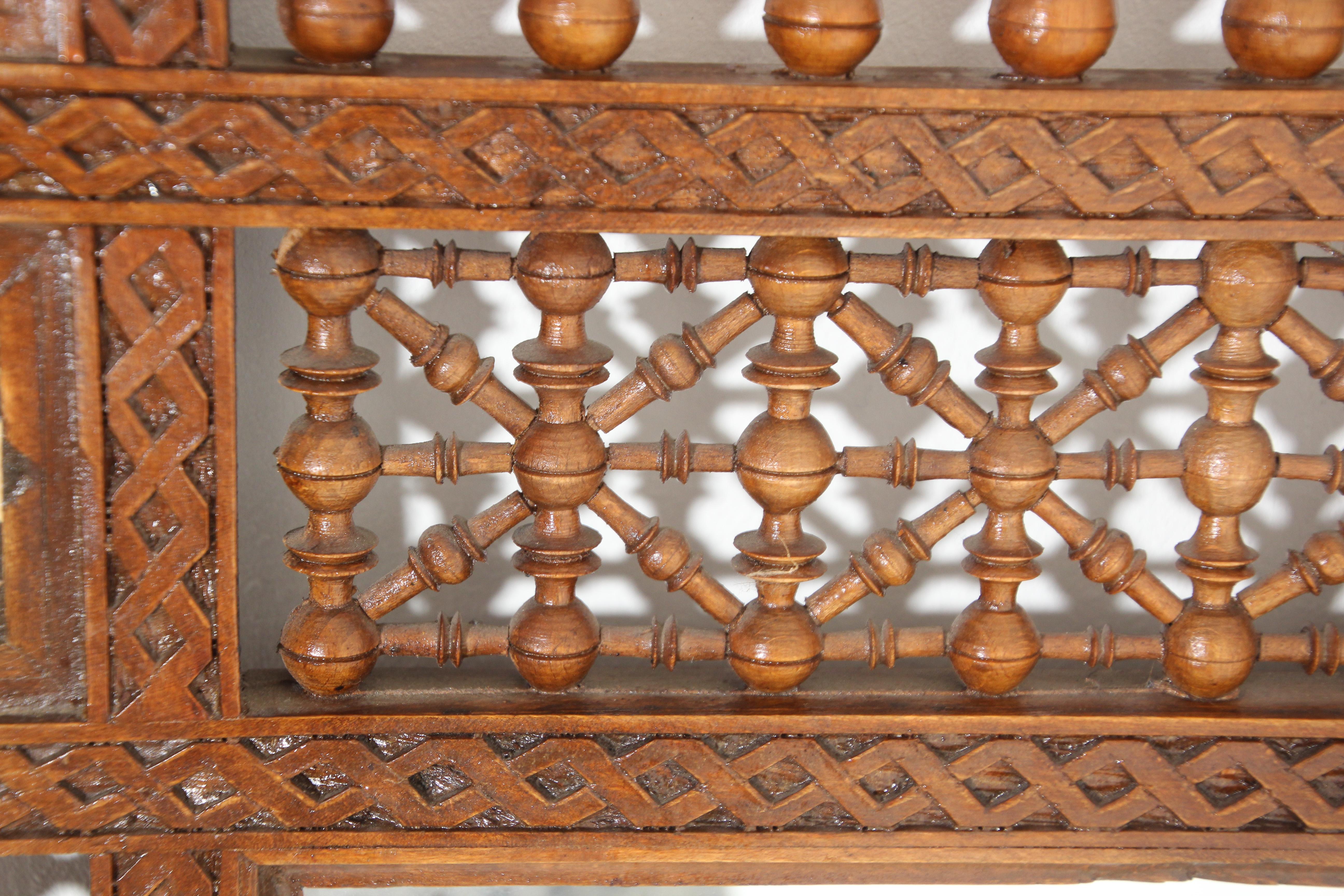 Middle Eastern Moorish Wall Mirror For Sale at 1stDibs | moorish mirror ...