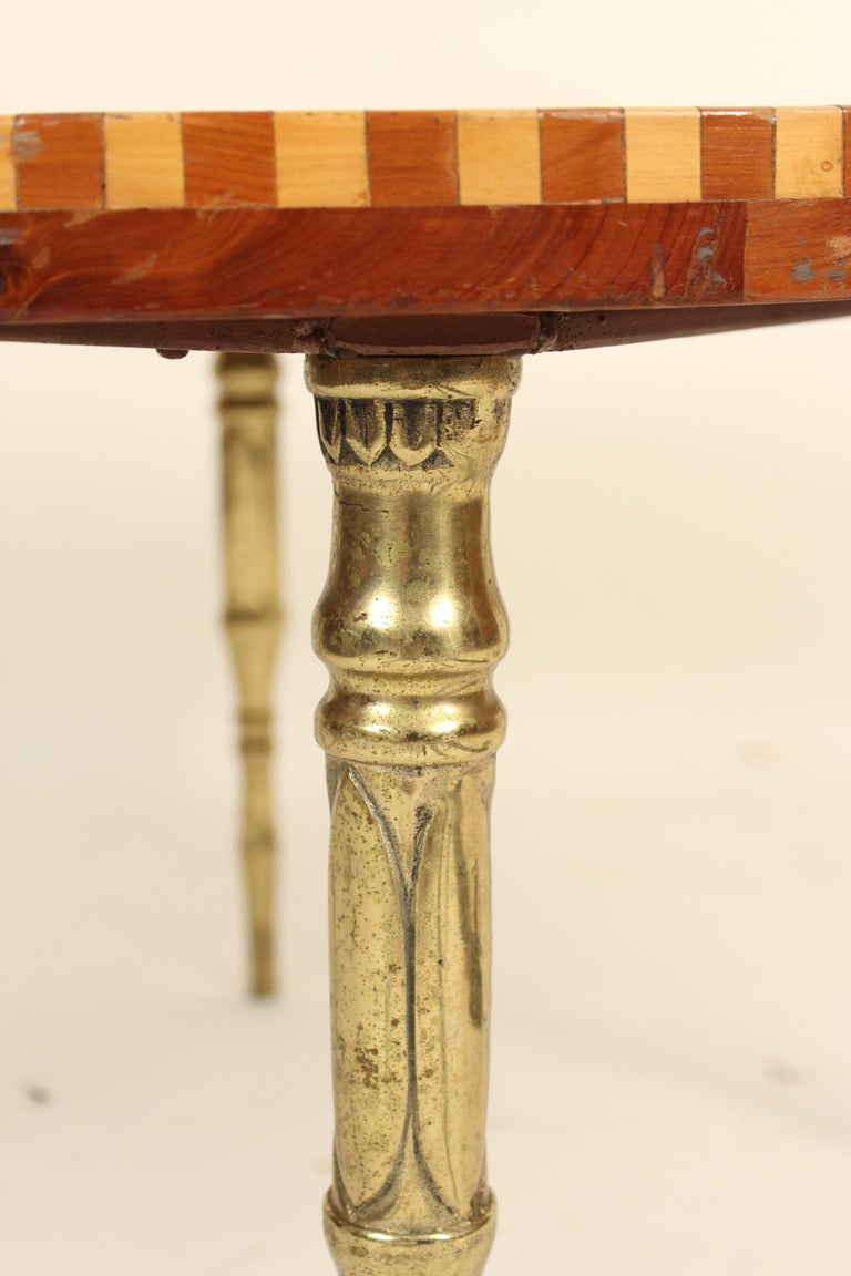 Middle Eastern Style Inlaid Occasional Table at 1stDibs