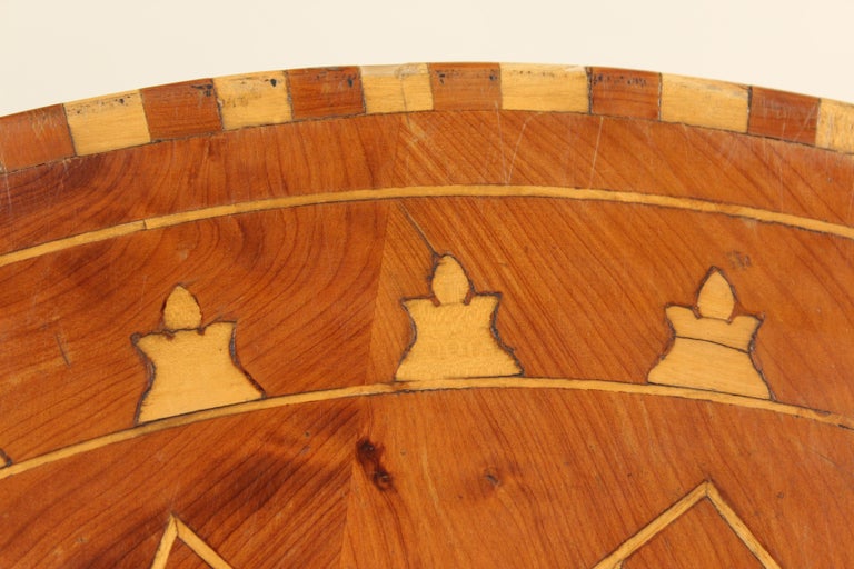 Middle Eastern Style Inlaid Occasional Table at 1stDibs