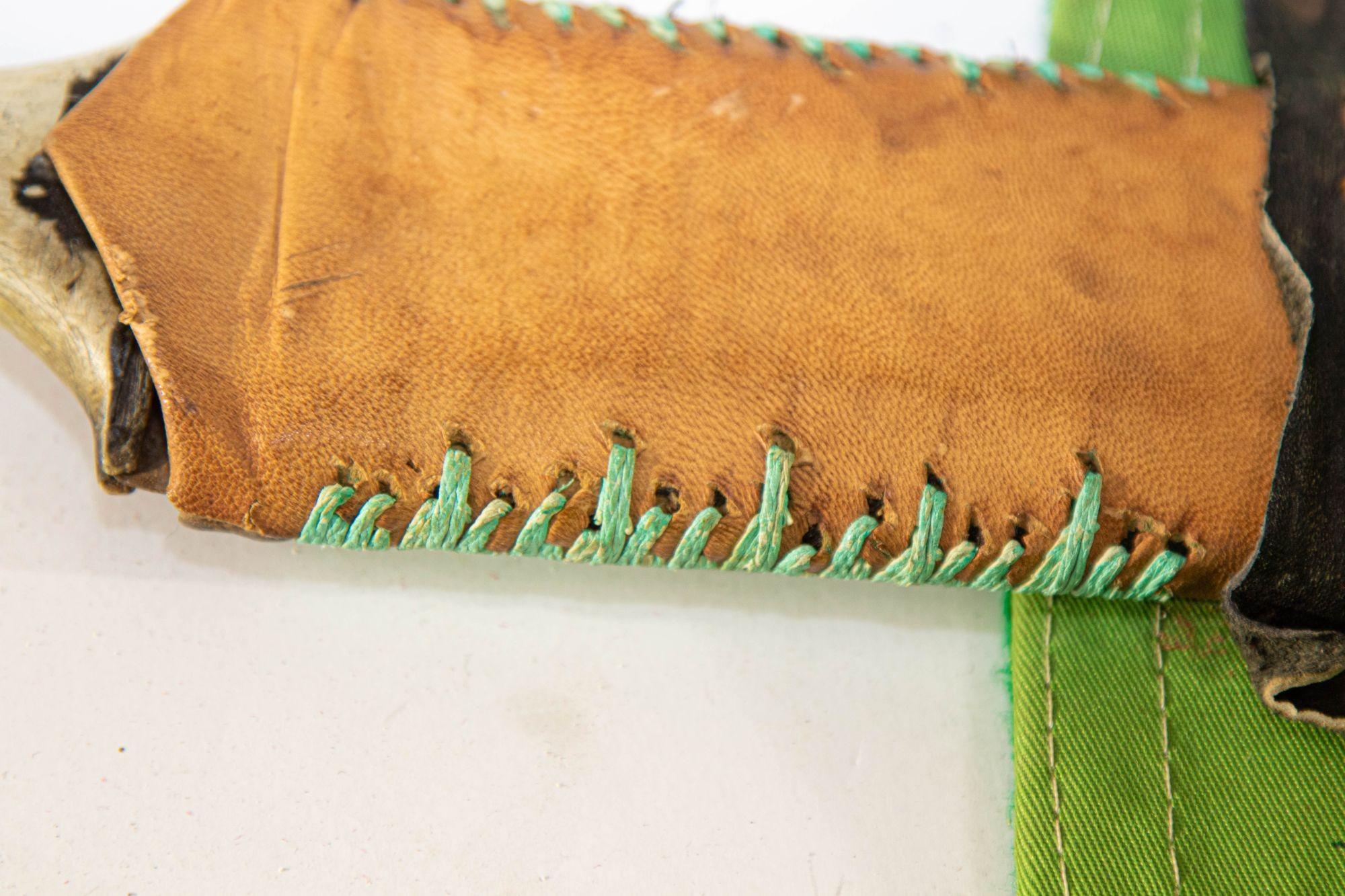 Middle Eastern Yemeni Jambiya Arabic Dagger with Belt For Sale at ...