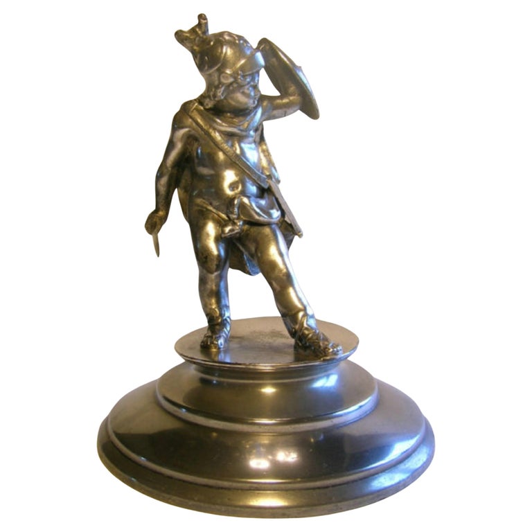 MIDDLETOWN PLATE CO. - Antique Neoclassical Warrior Statue - U.S ...