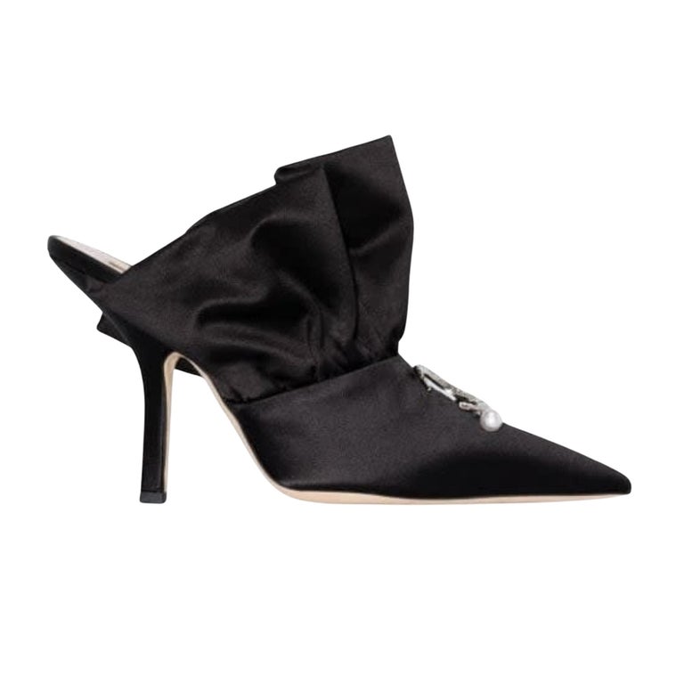 Midnight 00 Antoinette Moon 55 Ruffle Pumps Black (37 EU) For Sale at ...