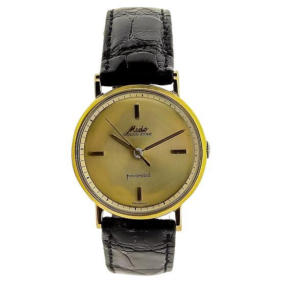 Mido Multifort, Superautomatic, Powerwind, Watch 1950s For Sale at 1stDibs