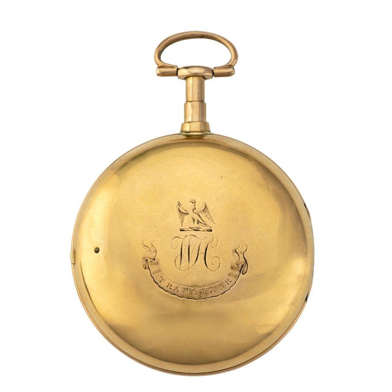Midshipman Herringham’s Gold Trafalgar Watch at 1stDibs