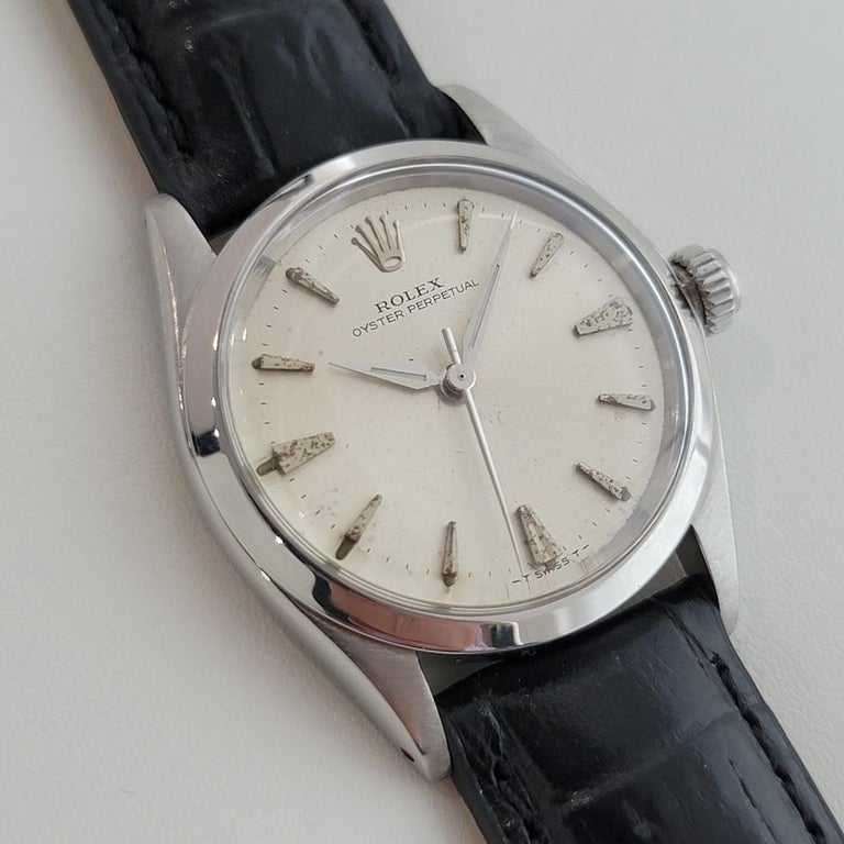 Midsize Rolex Oyster Perpetual Ref 6548 Automatic 1960s Vintage Swiss ...