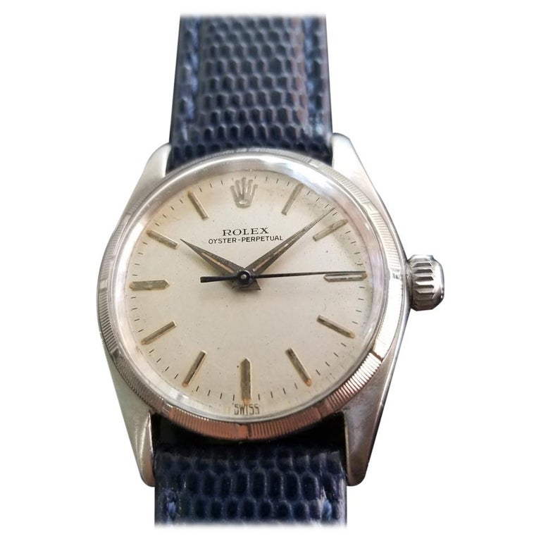 Midsize Rolex Oyster Perpetual Ref.6549 Automatic Watch, c.1950s ...