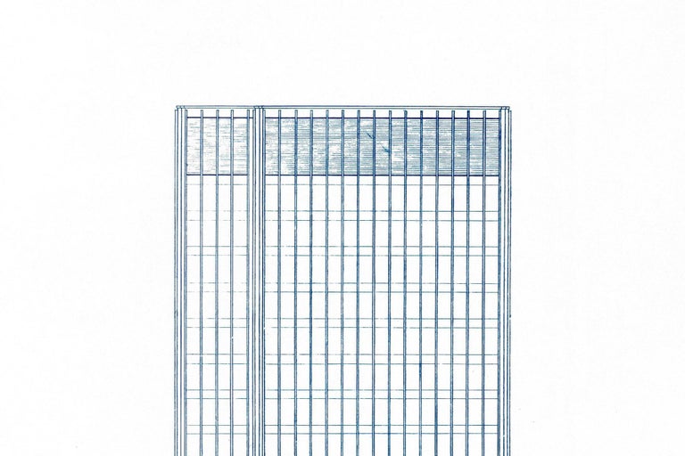 Mies van der Rohe Blueprint, One Charles Center, Baltimore 1961 ...