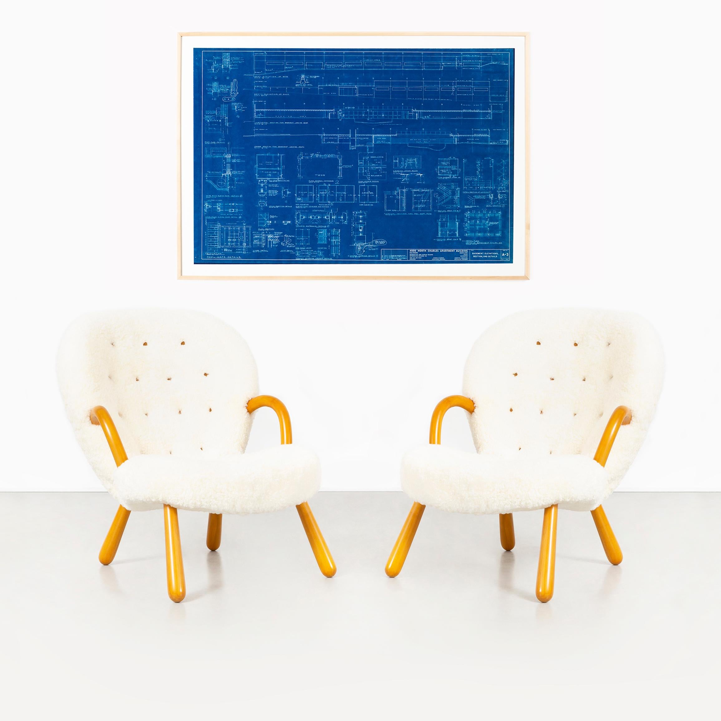 Mies van der Rohe Blueprint, One Charles Center, Baltimore, Door ...