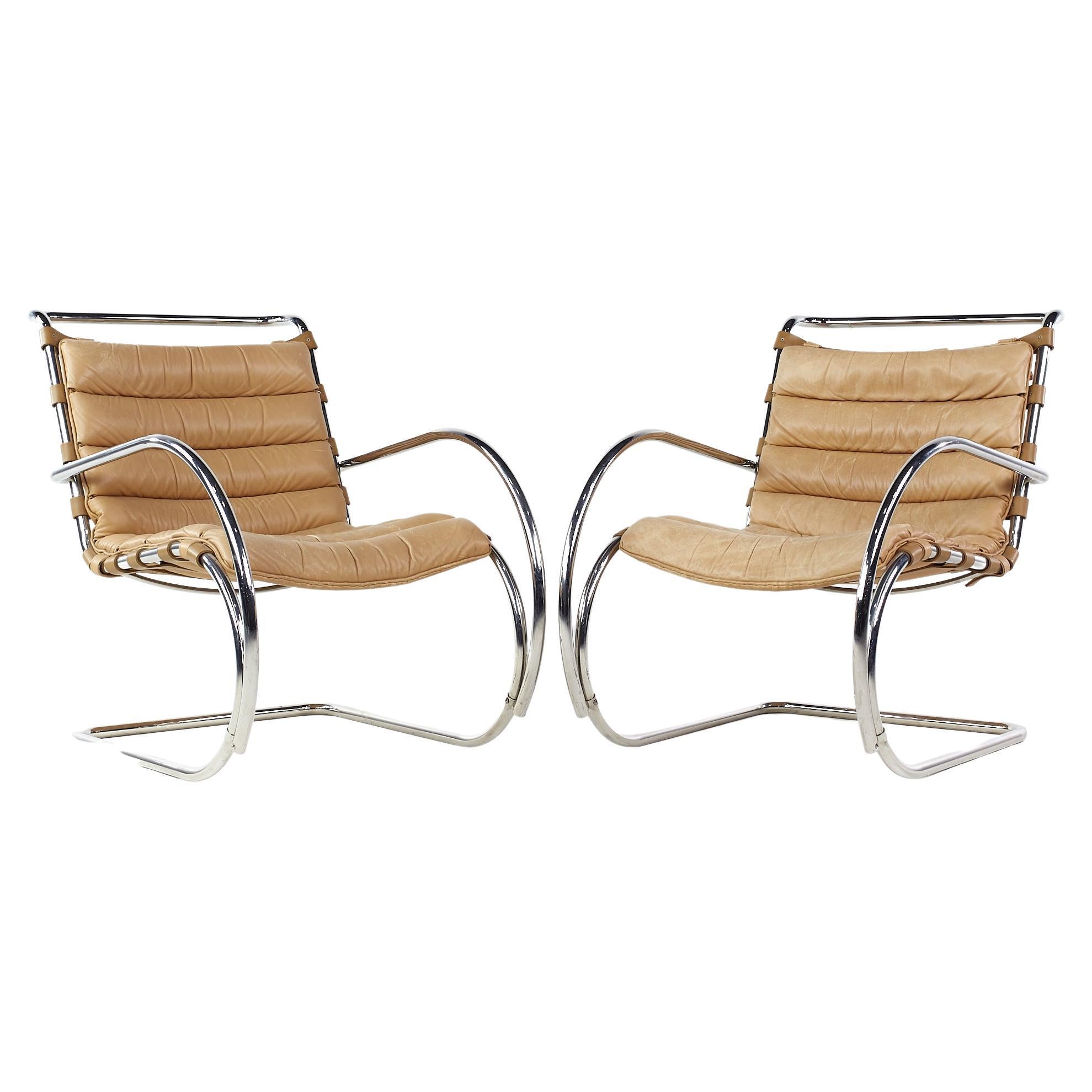 MR 30/5 Lounge Chairs by Mies van der Rohe for Knoll International ...