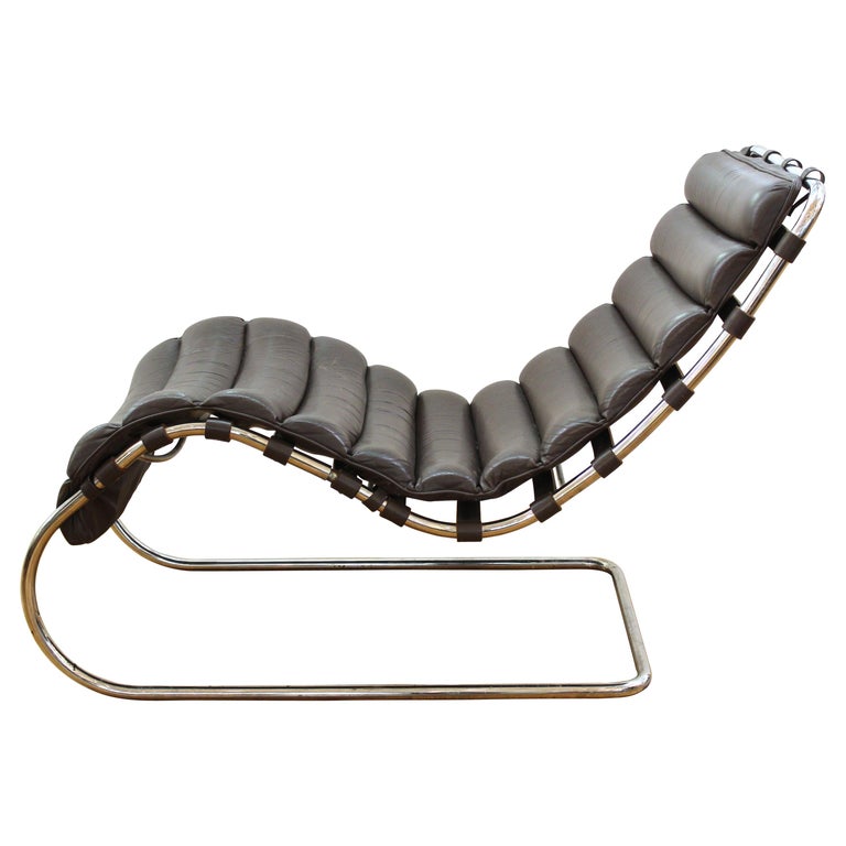 Mies van der Rohe for Knoll MR Chaise Lounge 241LS at 1stDibs | mies ...