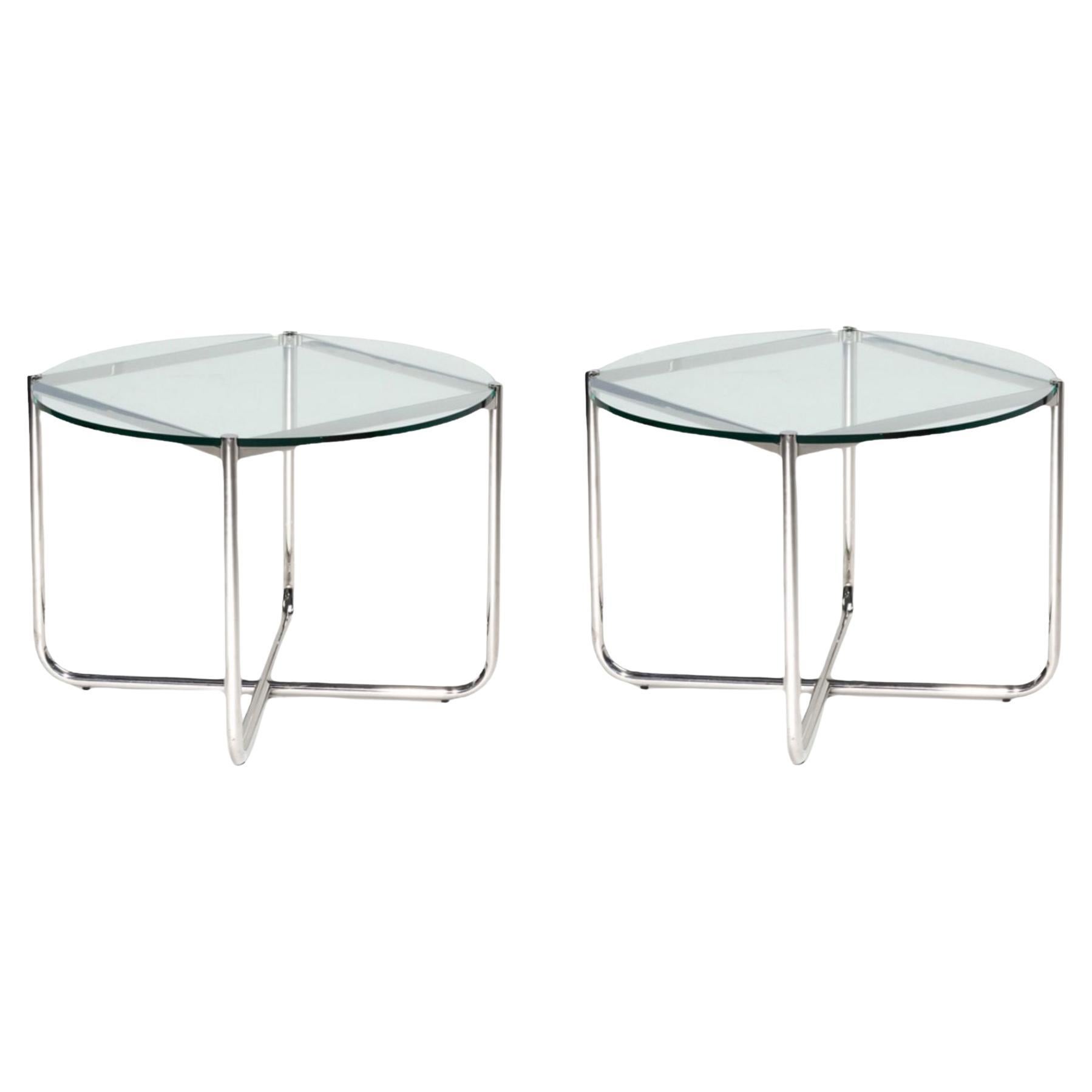 International Style MR Side Table by Mies van der Rohe for Knoll at 1stDibs