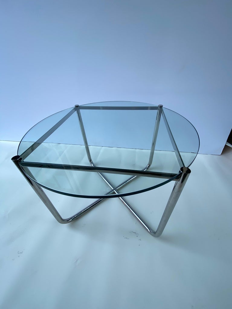 Mies Van Der Rohe MR Tables Produced and Sold through Knoll at 1stDibs