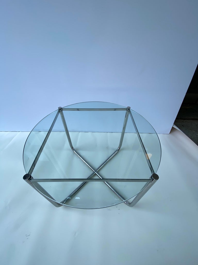 Mies Van Der Rohe MR Tables Produced and Sold through Knoll at 1stDibs