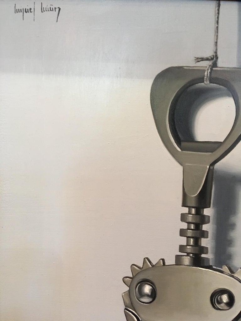 Miguel Angel Nuñez - Contemporary Realist Still Life painting of a cork ...