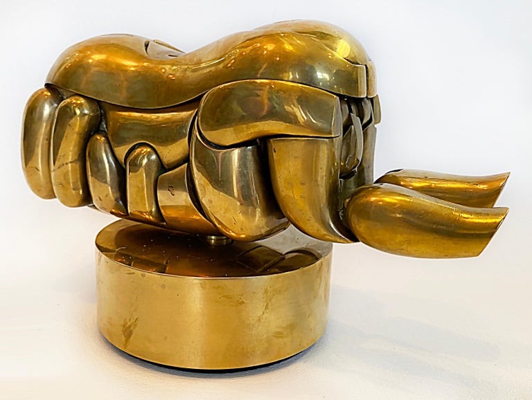 Miguel Berrocal Romeo e Giulietta Bronze Puzzle Sculpture, Large For ...