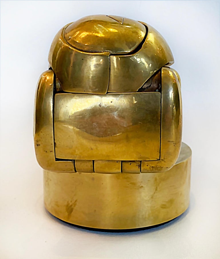 Miguel Berrocal Romeo e Giulietta Bronze Puzzle Sculpture, Large For ...