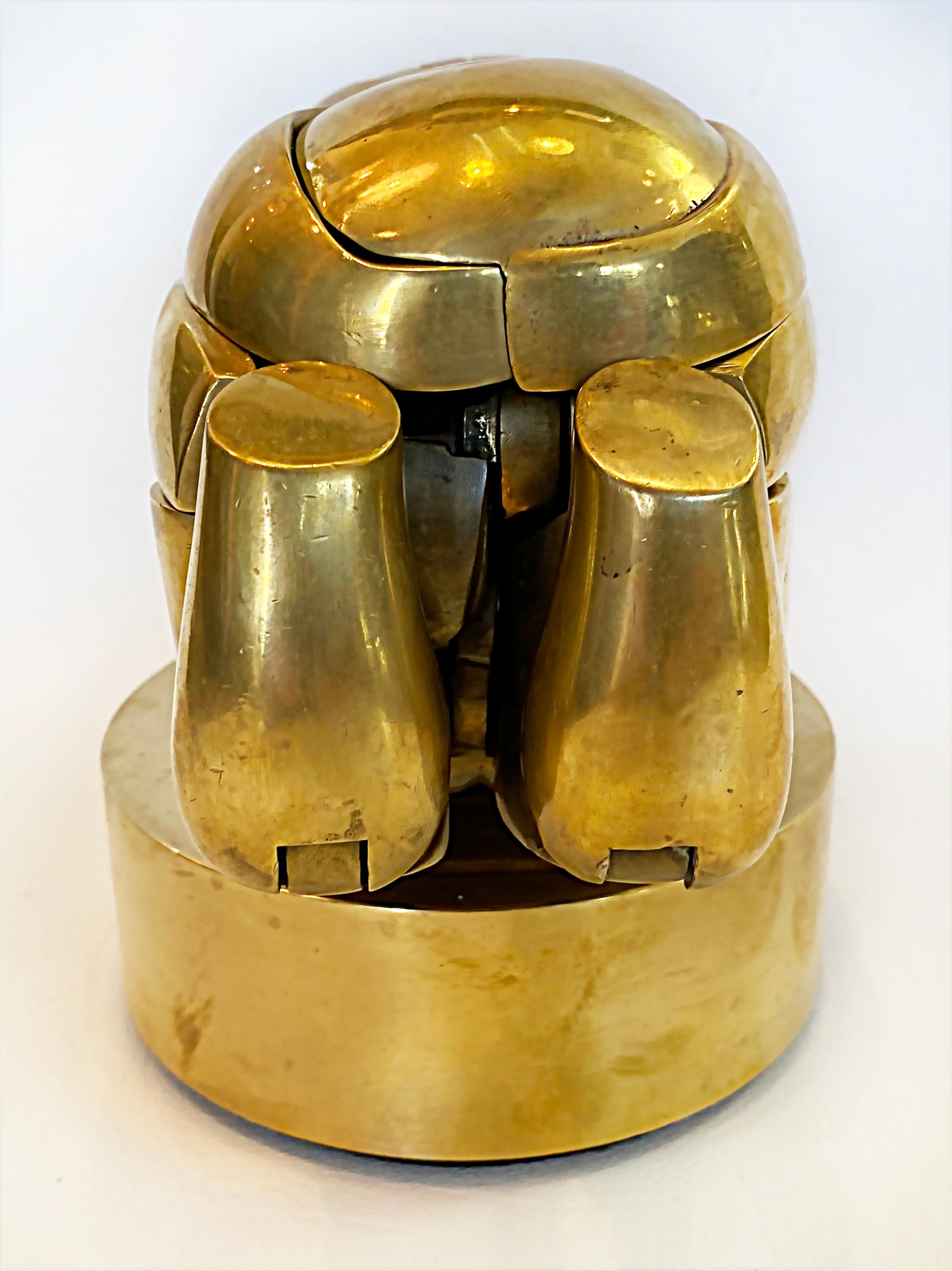 Miguel Berrocal Romeo e Giulietta Bronze Puzzle Sculpture, Large For ...