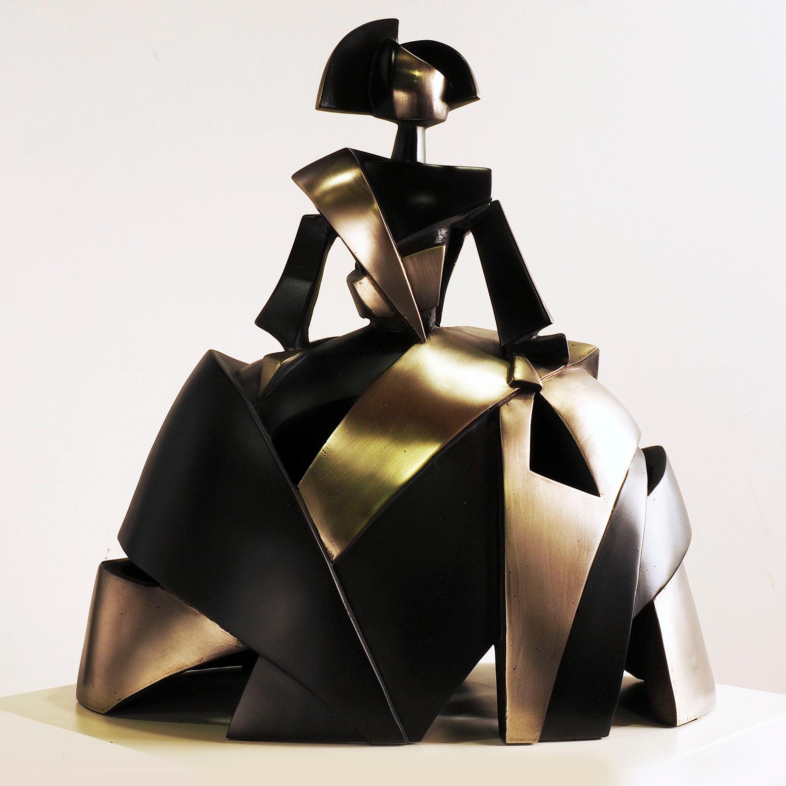 Miguel Guía - Infant Girl Air and Metal - Miguel Guía, Cubist, Nickel ...