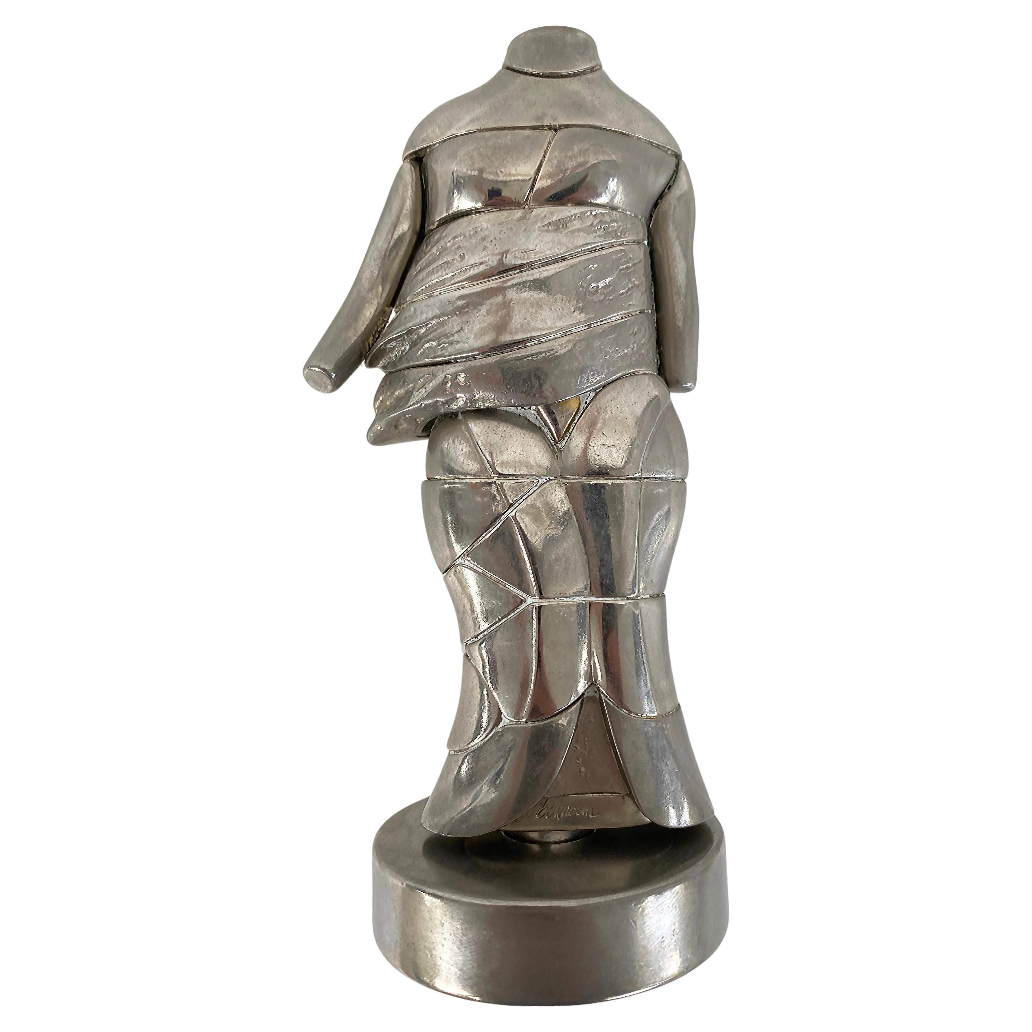 Miguel Ortiz Berrocal Large Richelieu Bronze Puzzle Sculpture For Sale ...