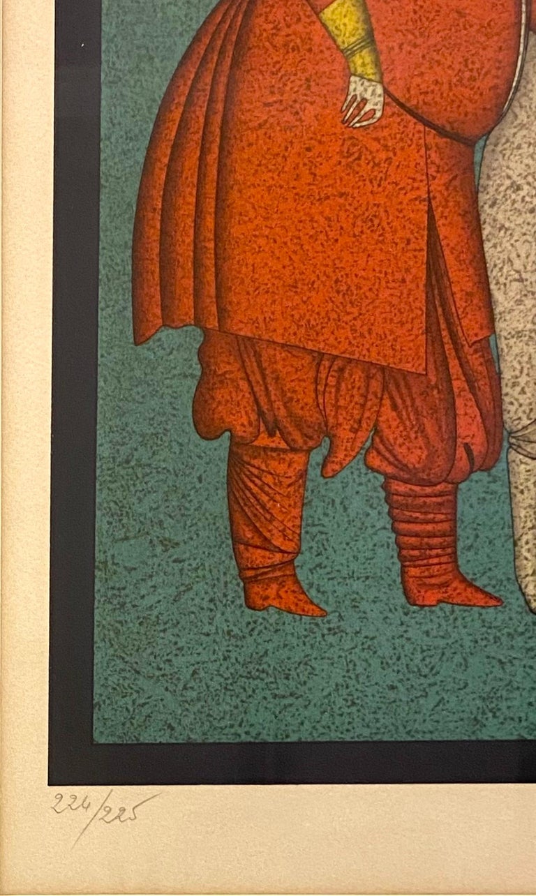 Mihail Chemiakin Lithograph, Framed For Sale at 1stDibs