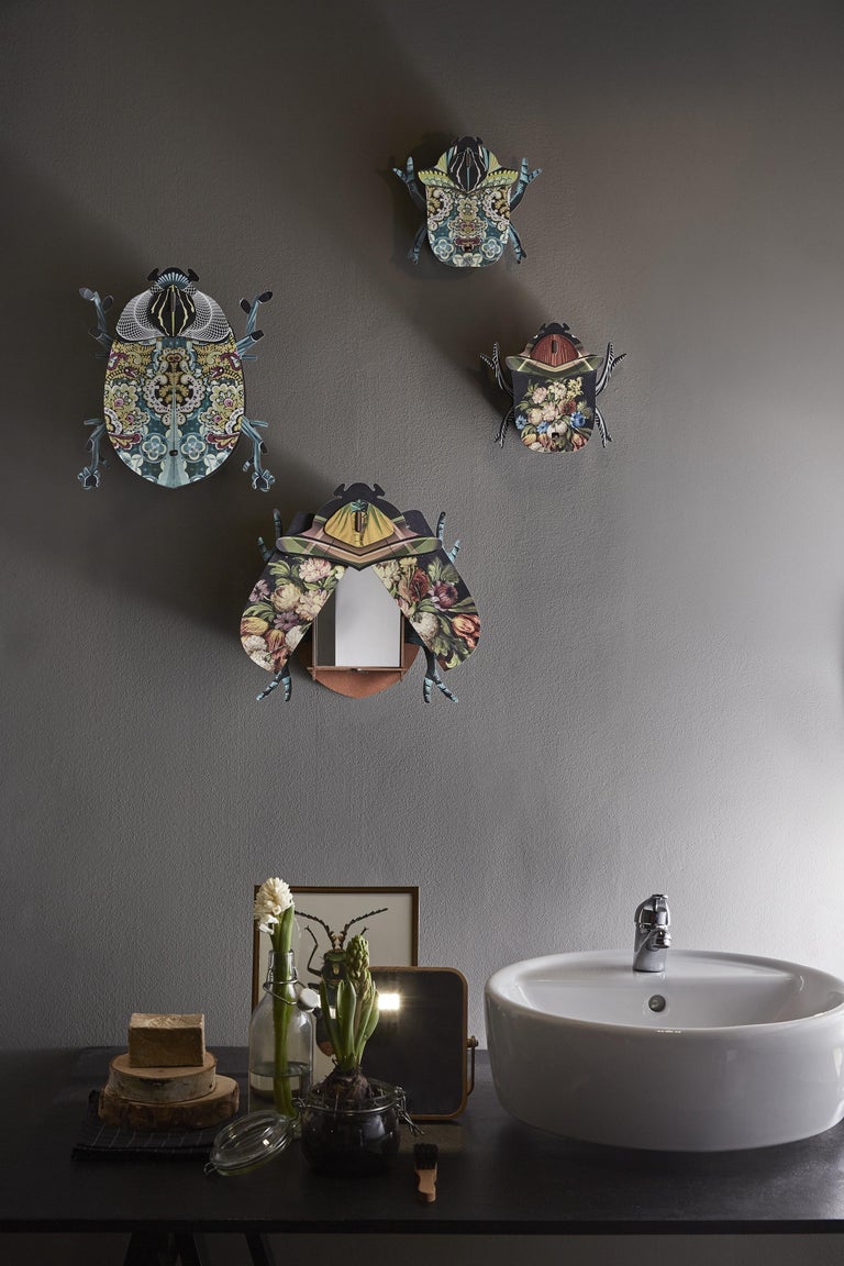 Miho Decorative Insect With Mirror - Charlie at 1stDibs