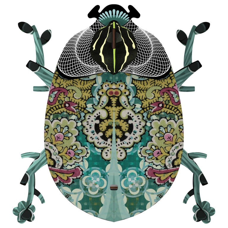 Miho Decorative Insect With Mirror - Charlie at 1stDibs