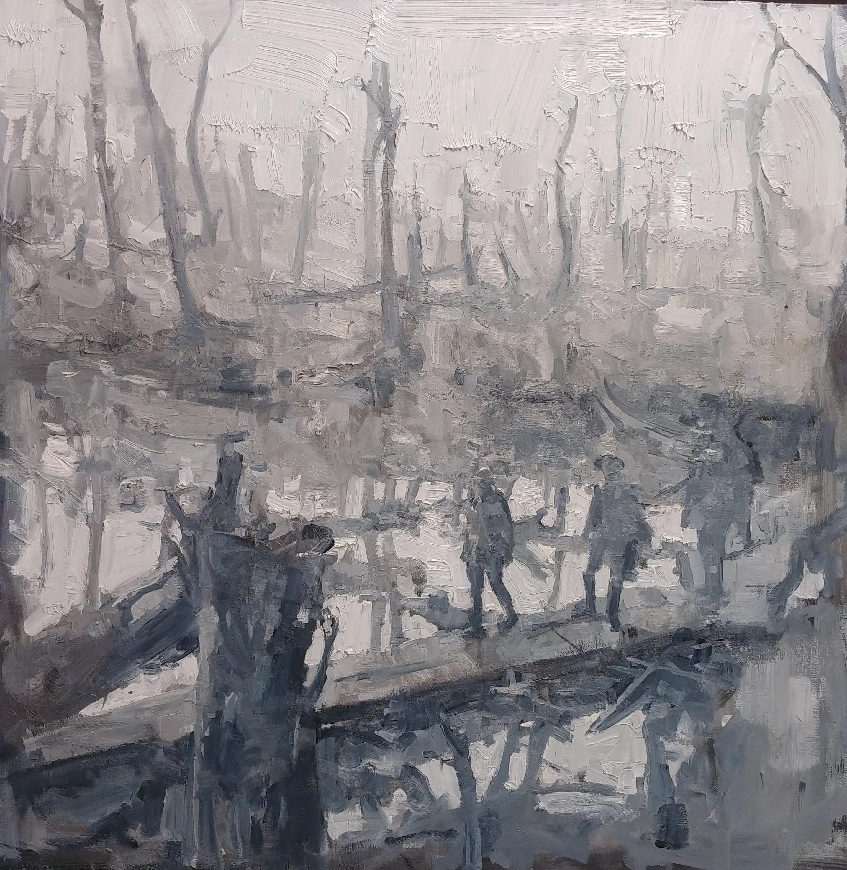 Mikael Olson - "Rehearsal" Oil Painting For Sale at 1stDibs