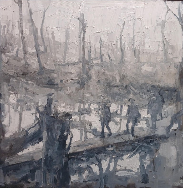 Mikael Olson - "A Century Ago" Oil Painting For Sale at 1stDibs