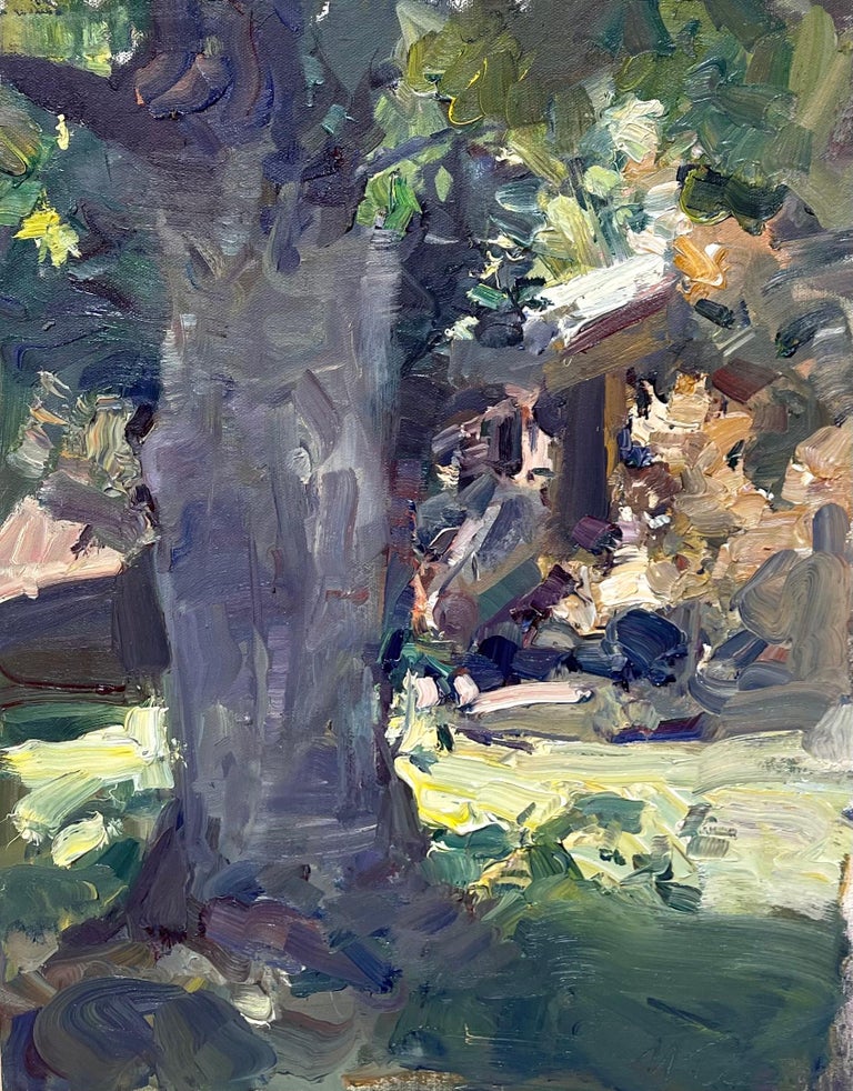 Mikael Olson - "Hollow Tree," Oil Painting For Sale at 1stDibs