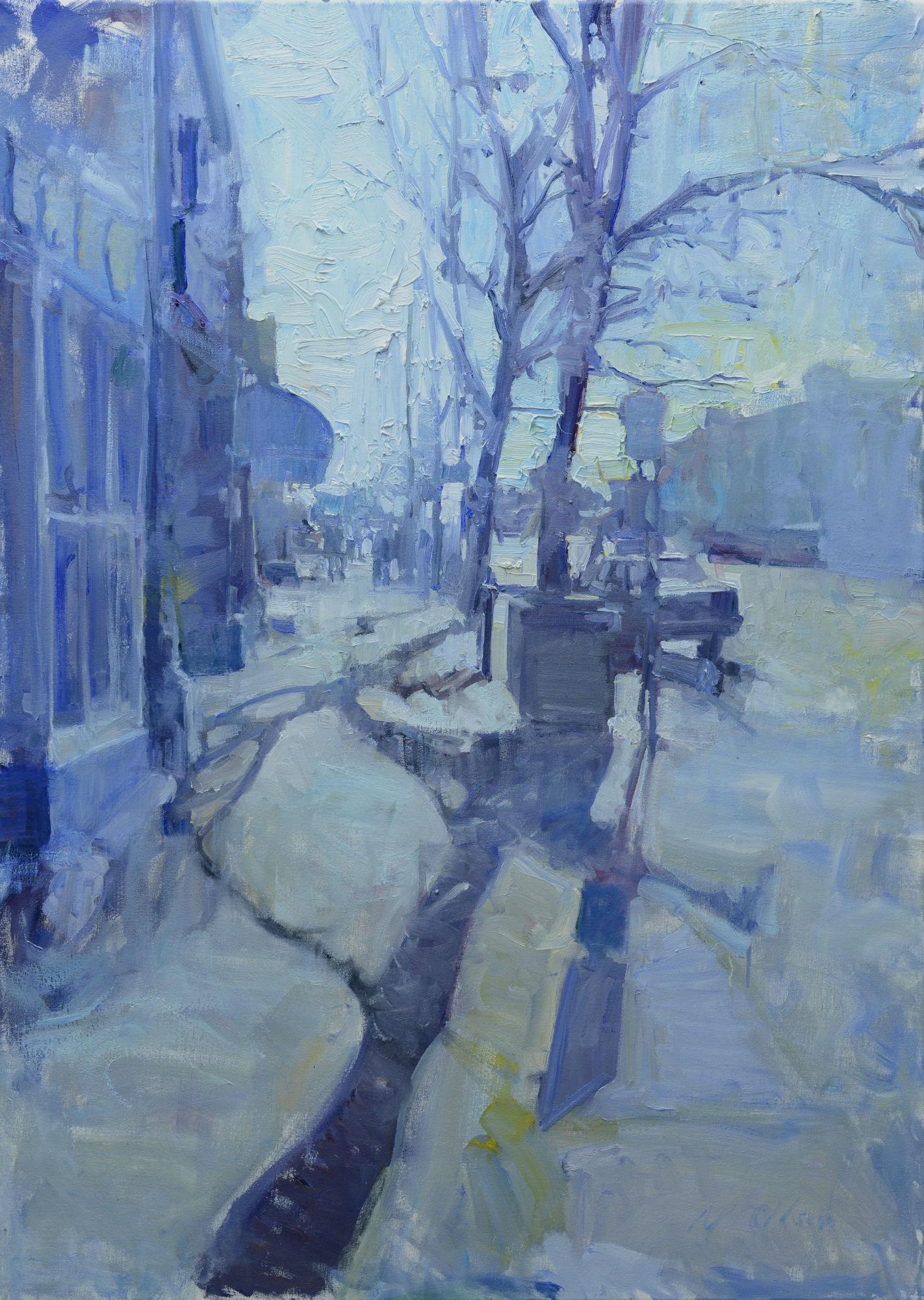 Mikael Olson - "Untitled II" Oil Painting at 1stDibs