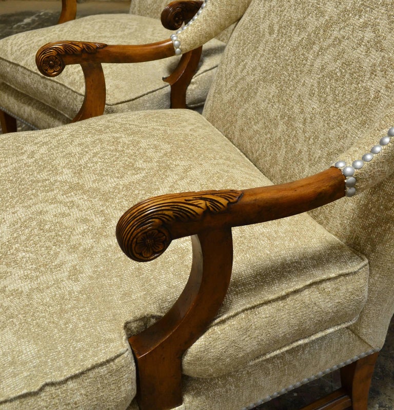 Mike Bell Winged Gascogne Armchair For Sale at 1stDibs | mike bell artist