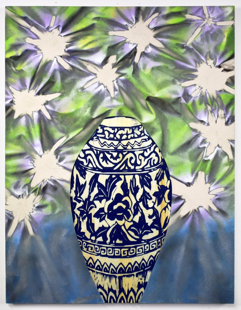 Mike Carney - Mike Carney, Still (Real) LYF 27, blue and white ginger ...