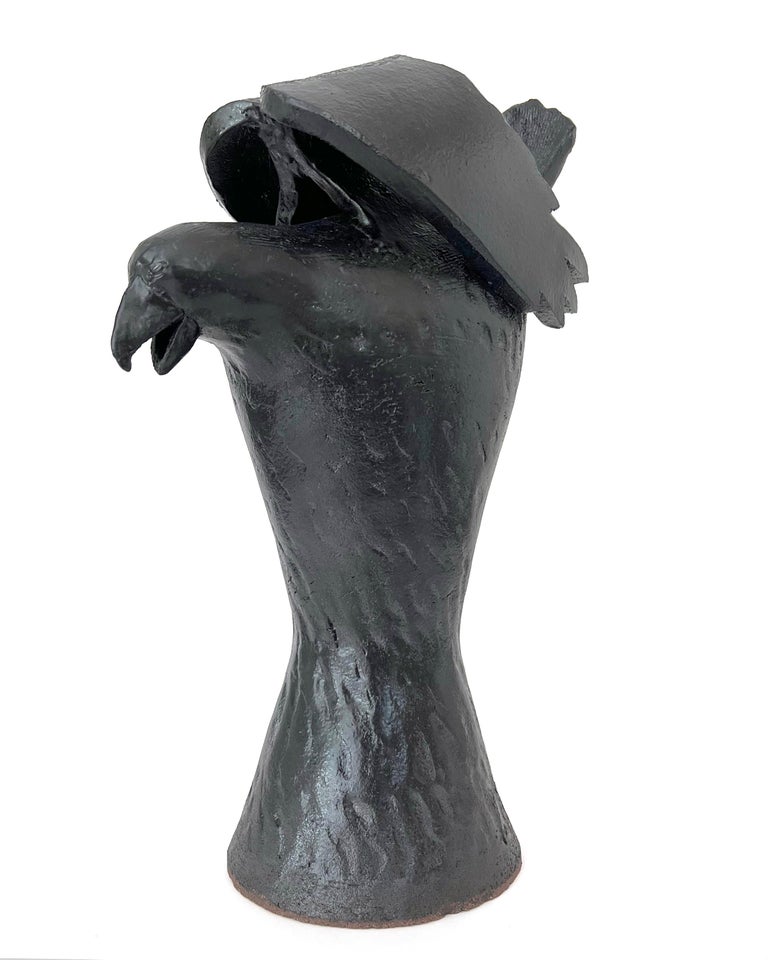 Mike Cerv - "Mother Hawk" Ceramic Sculpture For Sale at 1stDibs