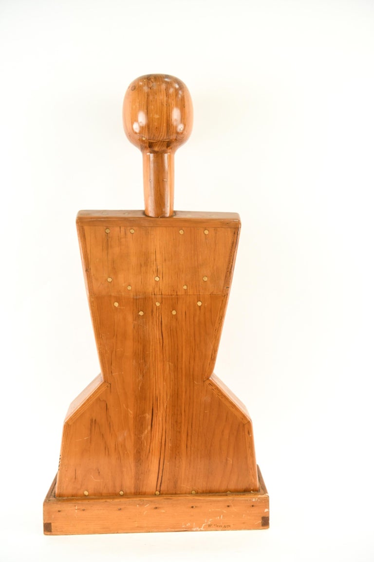 Mike Nevelson, Sculptural Wooden Valet For Sale at 1stDibs