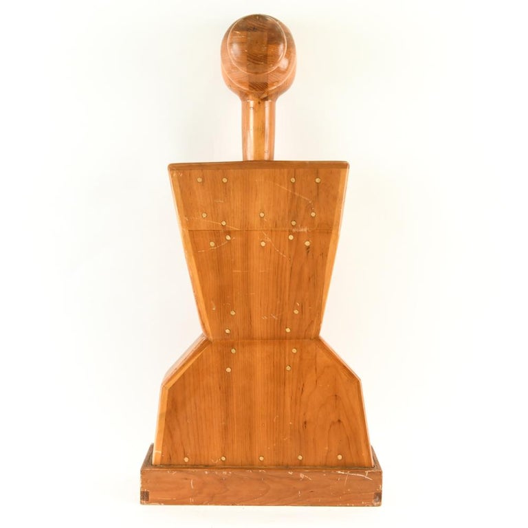 Mike Nevelson, Sculptural Wooden Valet For Sale at 1stDibs
