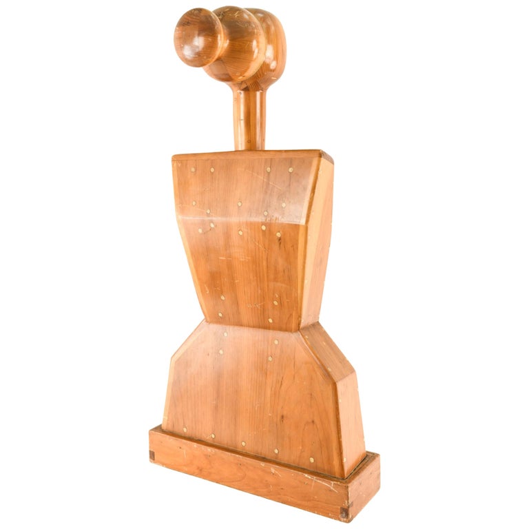 Mike Nevelson, Sculptural Wooden Valet For Sale at 1stDibs