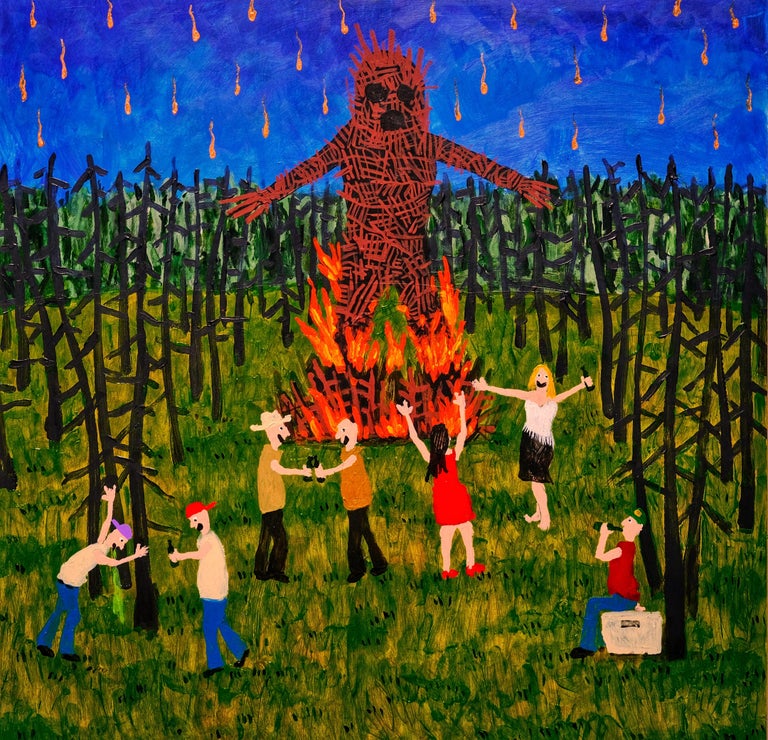 Mike Ousley - Party in the Woods For Sale at 1stDibs