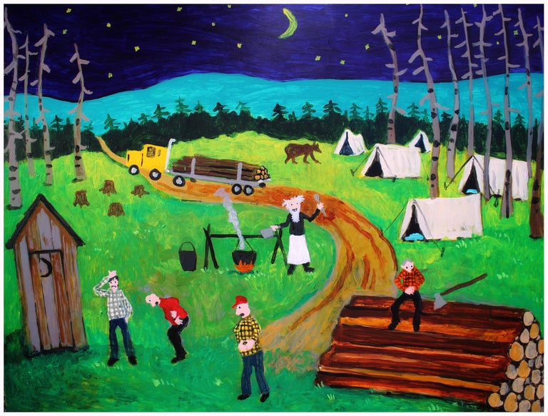 Mike Ousley - The Logging Camp Chef at 1stDibs