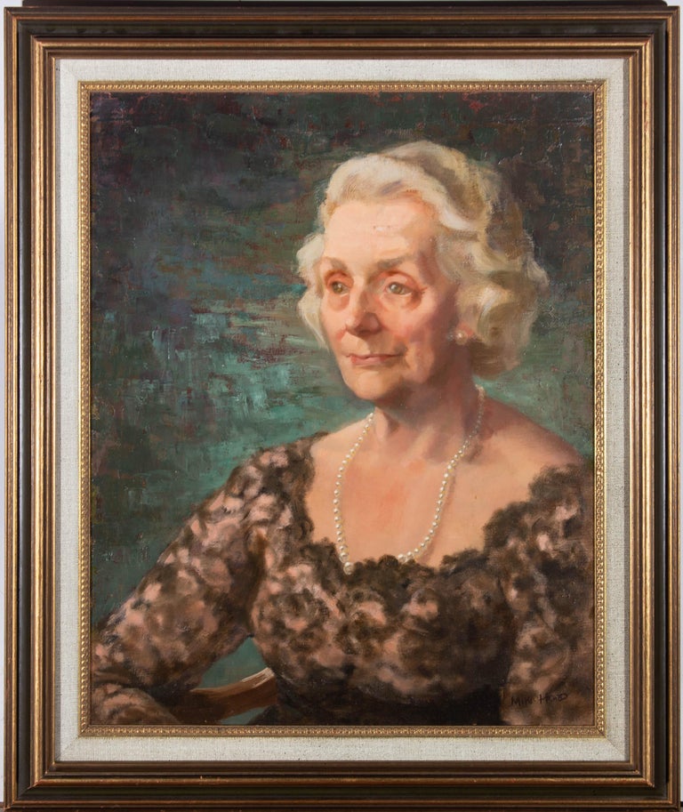 Miki Hood - Miki Hood (1915-1994) - 1976 Oil, Mrs Jeannette Bulcock For ...