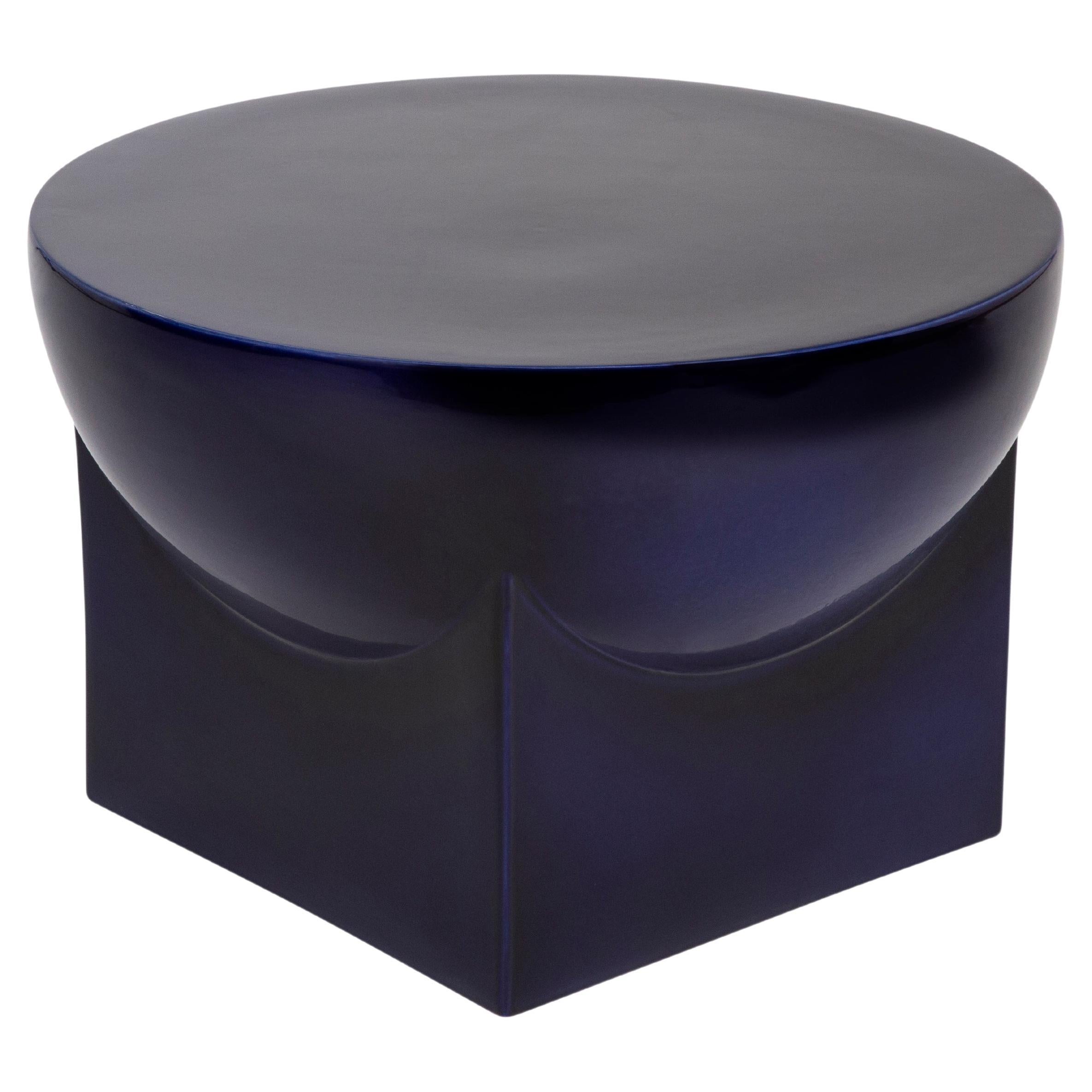 Tavolino2 Ultramarine Blue Side Table by Pulpo For Sale at 1stDibs