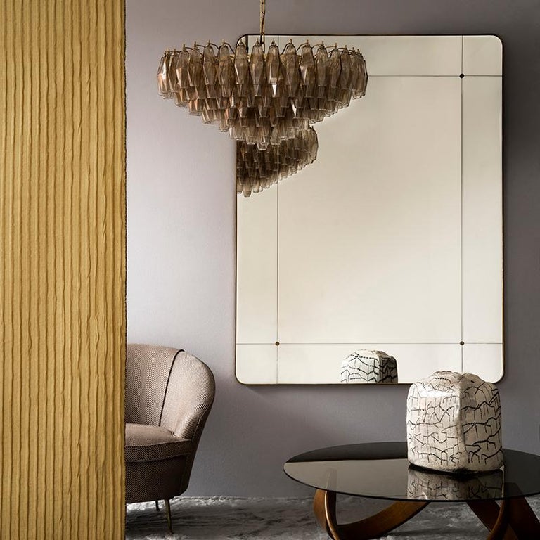 Milan Mirror - Bespoke - Mirrors with Brass, Bronze, Nickel or Chrome ...