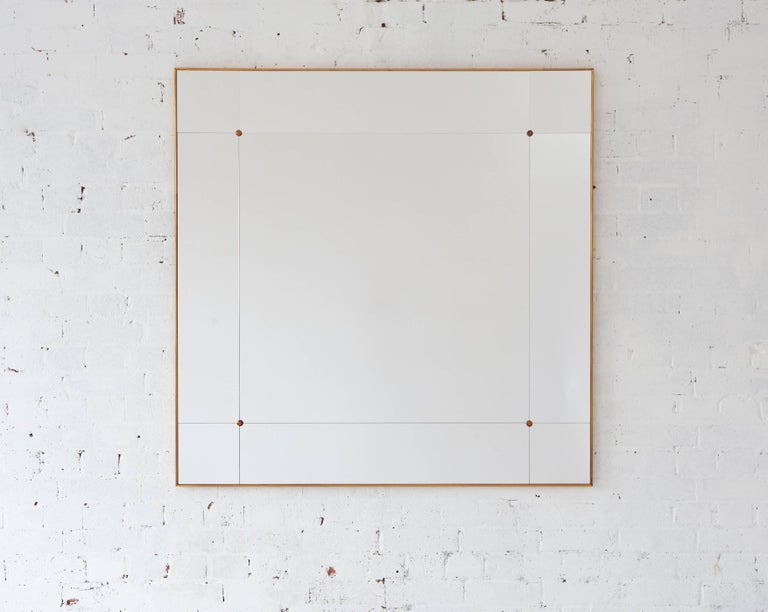 Milan Mirror - Bespoke - Mirrors with Brass, Bronze, Nickel or Chrome ...