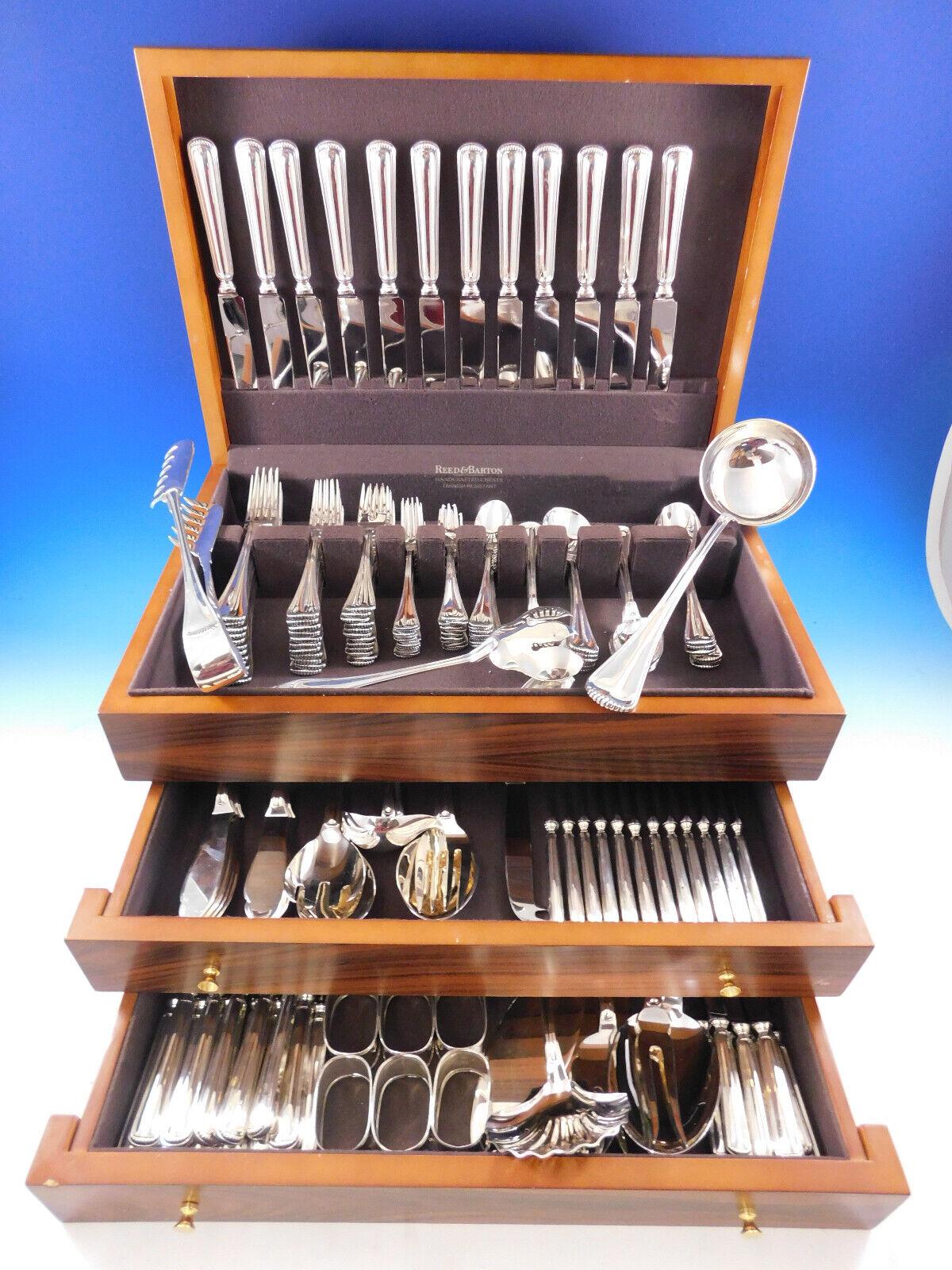 Milano by Buccellati Italy Sterling Silver Flatware Set Service 178 ...