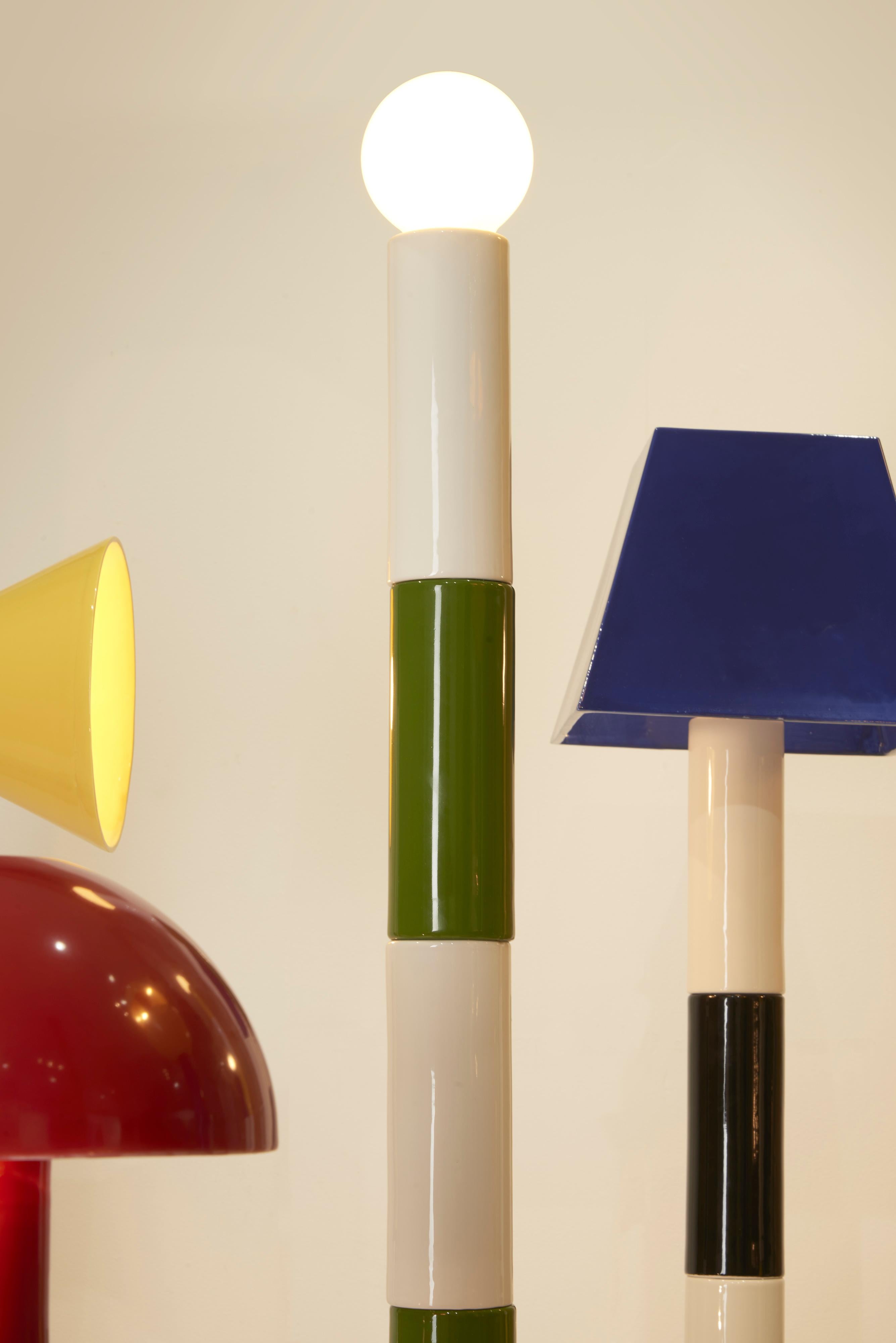 London, Ceramic light sculpture For Sale at 1stDibs